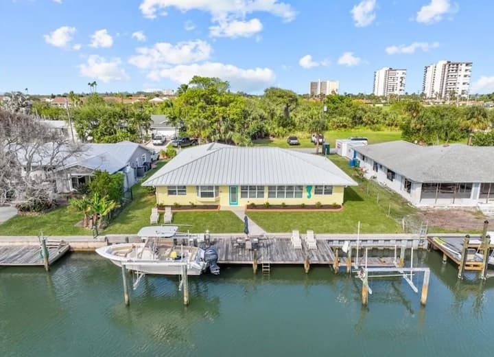 Wow | Waterfront Retreat | Ocean Access & Dock! - Fort Pierce, FL