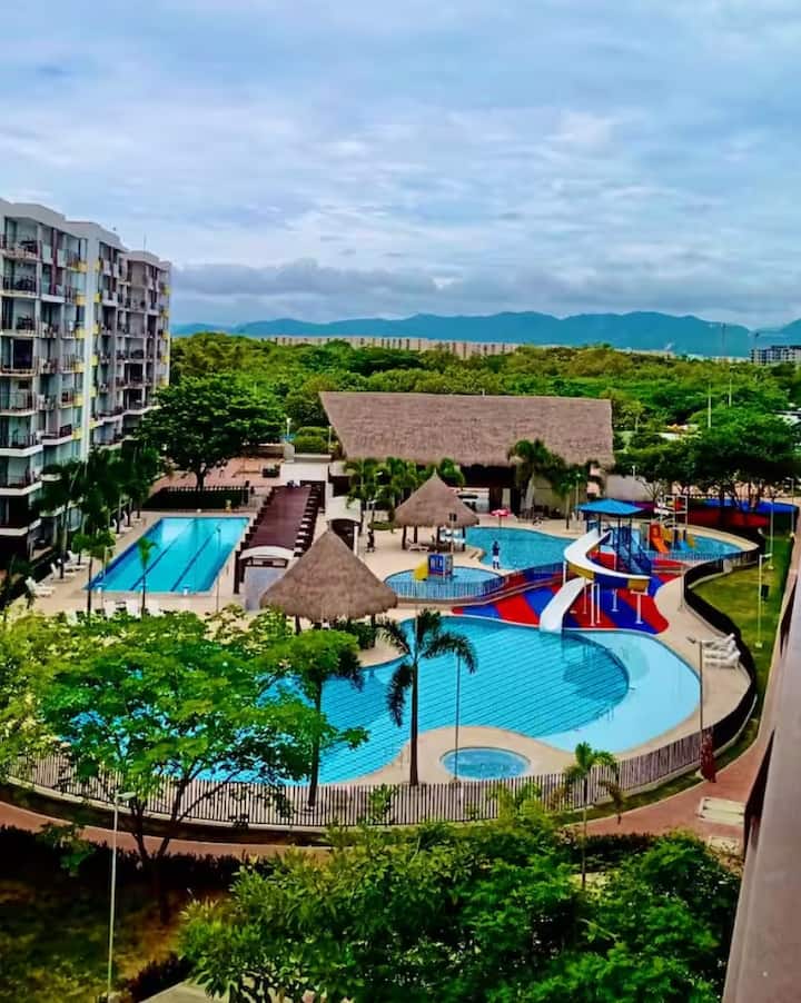 Apto Moderno Y Acogedor Para Descansar En Ricaurte - Ricaurte