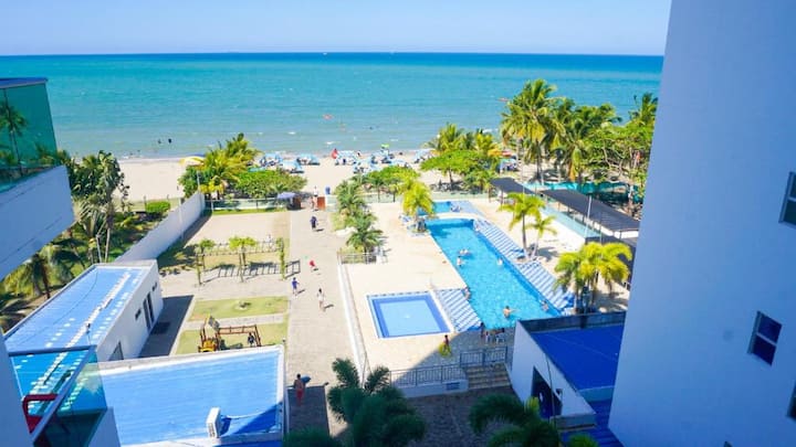 Hermoso Apartamento Frente Al Mar 3 Habitaciones - Covenas