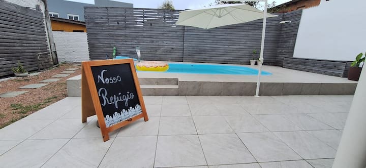 Casa Com Piscina E Quiosque No Coração Da Cidade - Tramandaí