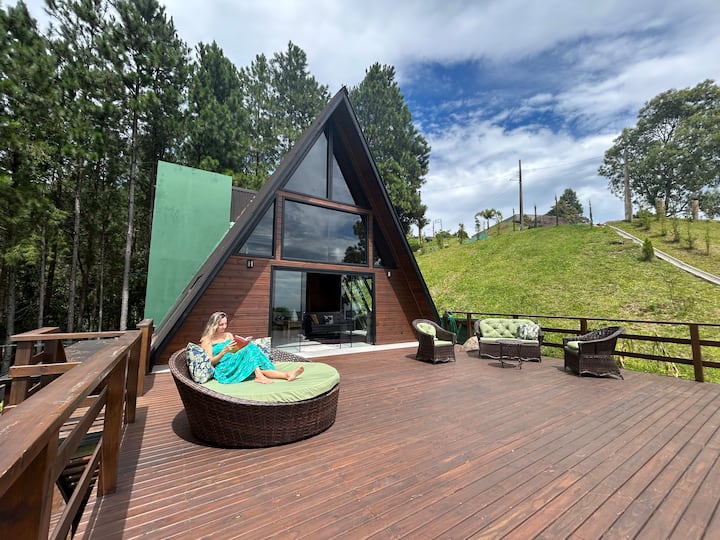 Cabana Das Nuvens - Cond Fechado - Águas Mornas