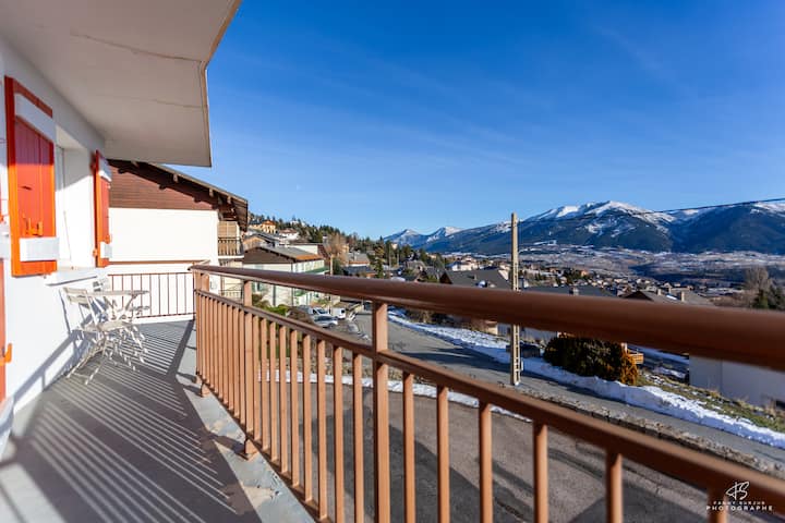 Le Panoramique Avec Terrasse Et Vue Exceptionnelle - Font-Romeu-Odeillo-Via