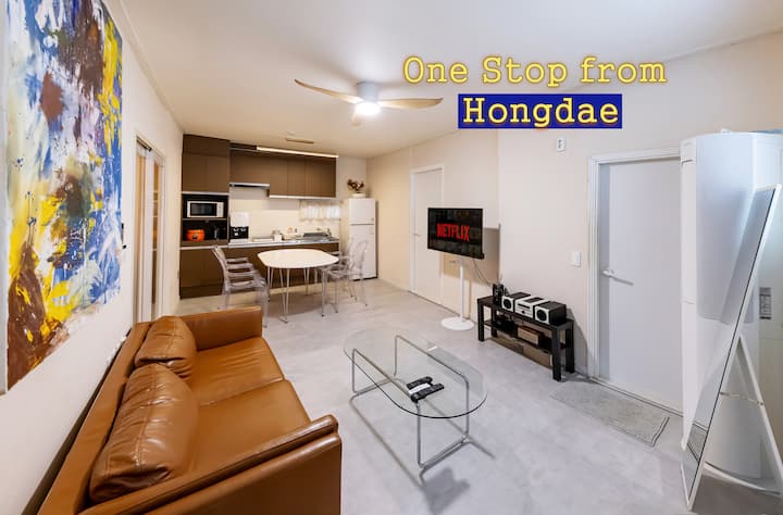 상암동 계단 없는 1층 단독주택 (Dmc역 도보 5분) - 홍대입구역 1정거장 - Seoul