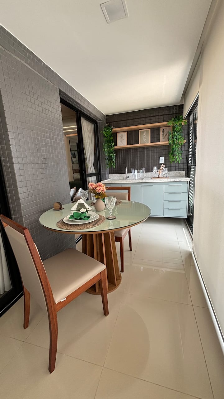 Charmoso Apto Com Varanda A Poucos Min Da Barra - Barra, Brazil