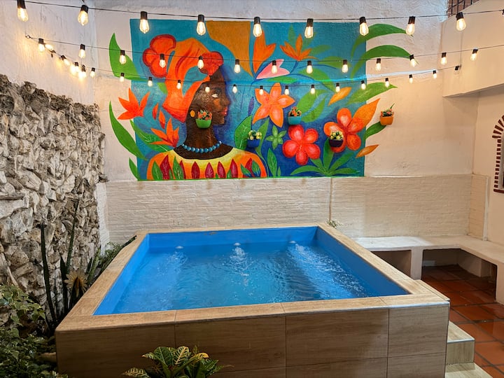 Casa Con Jacuzzi Privado Cerca De Playas Y Centro - Cartagena