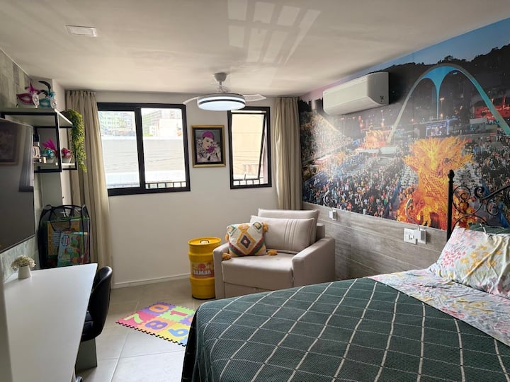 Loft Temático Samba-enredo Lapa - Rio de Janeiro