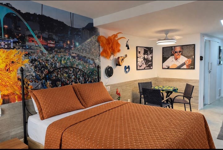 Loft Temático Samba-enredo Lapa - Rio de Janeiro