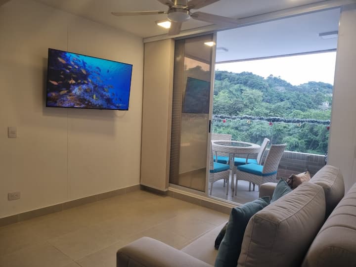 Apartamento Nuevo, Cómodo Y Con Hermosa Vista - Villeta