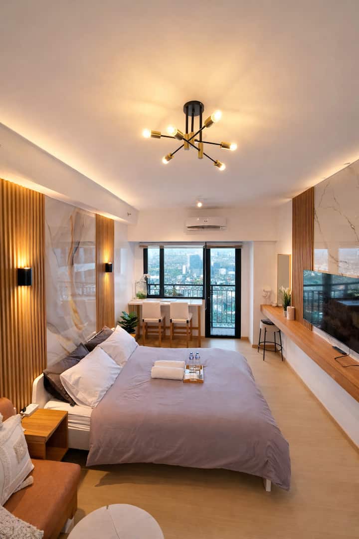 Stunning 41f Skyline View • Relaxing City Escape - Manila