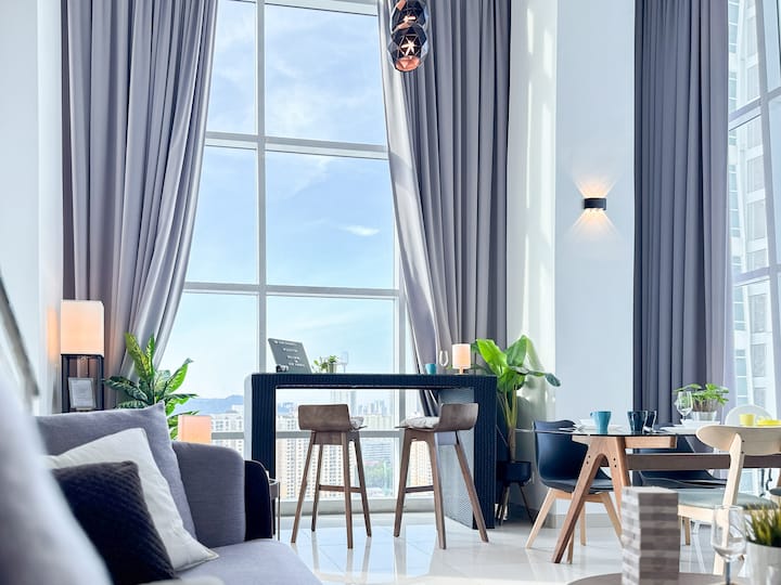 Cozy Duplex • Netflix • Washer • 9pax • Georgetown - Penang