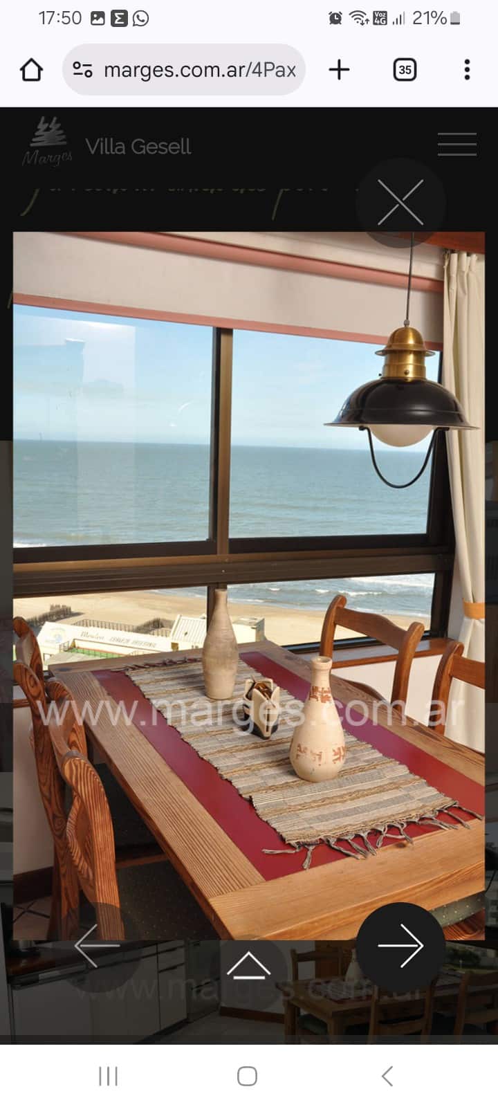 Excelente Depto. Para 4 Frente A La Playa. - Villa Gesell