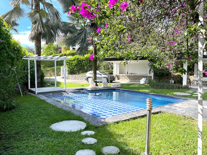 Casa Campestre Con Piscina Privada Parque Del Café - La Tebaida
