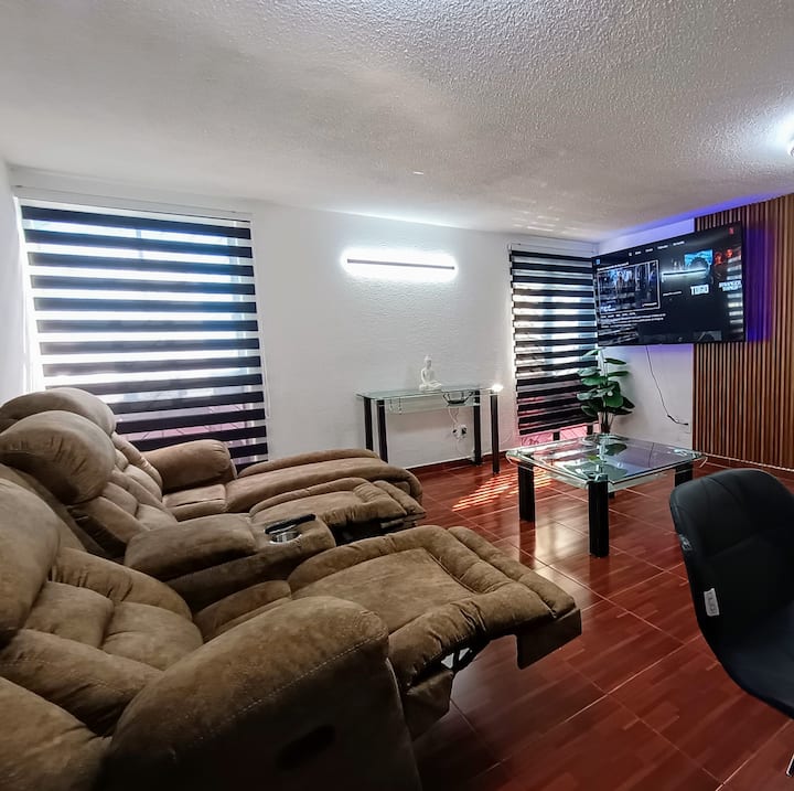 Depto. Moderno Y Elegante Cercano A Estadio Gnp - Nezahualcóyotl