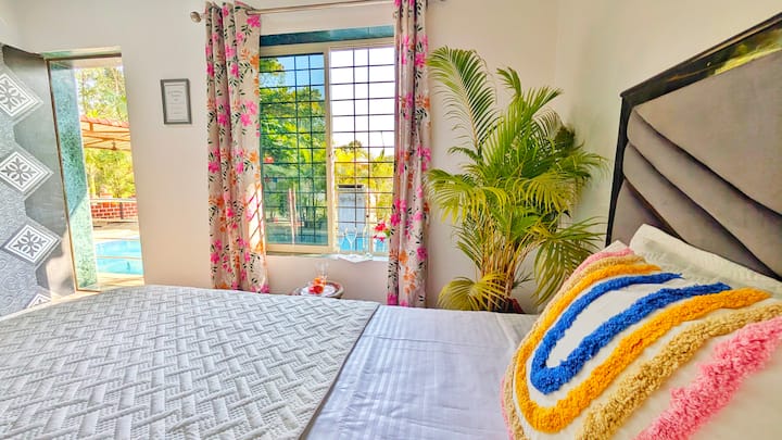 Abode 3 - Poolfront Nature Retreat In Neral Karjat - Matheran