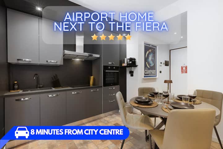 [Bgy Home] 5 Min From Airport - Garden - Wi/fi - Provincia di Bergamo