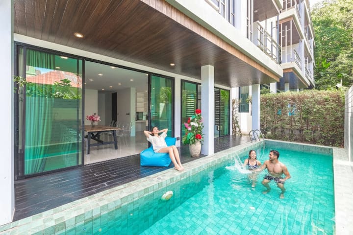 Villa 4 Ch. Piscine Proche Plage - Karon Beach