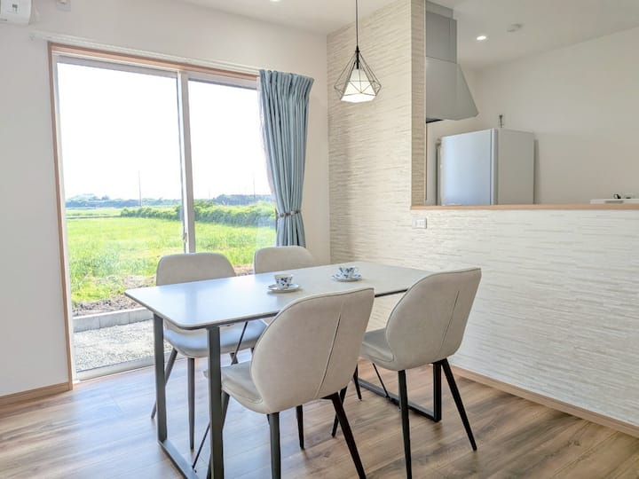 【琵琶湖まで徒歩圏内】2ldk・最大6名利用・天然温泉内風呂、露天風呂温泉付・bbqもok（湖co） - Shiga