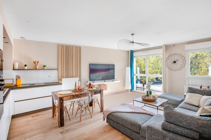 Hygge Colmar - T2 Climatisé Parking Proche Centre - Colmar