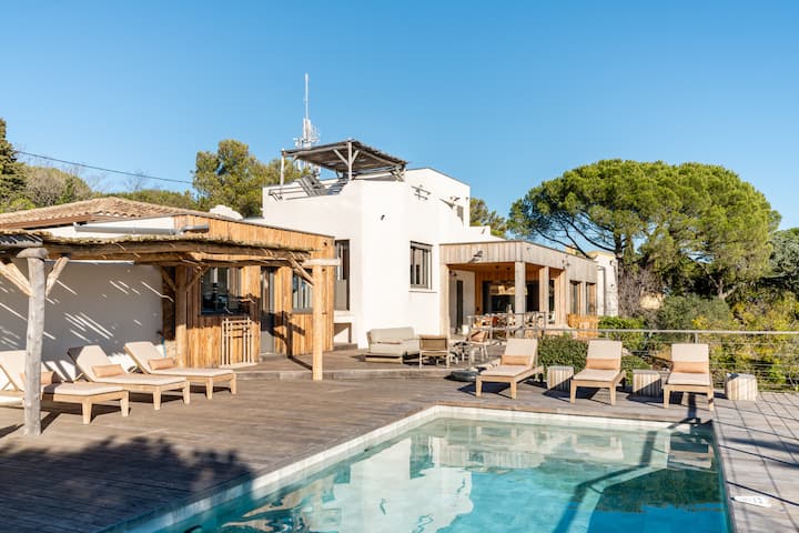 Villa Marie : Vue Mer Et Piscine Privée à Sète - Sète