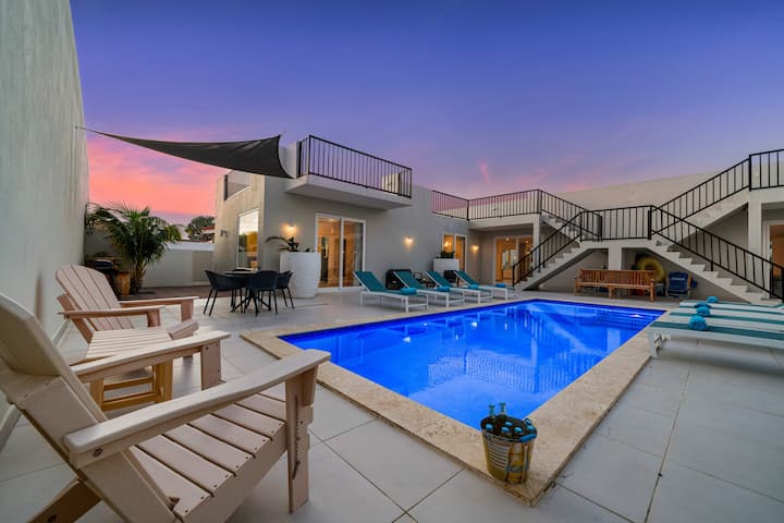 4br Villa | Private Pool, 10 Min To Palm Beach - Aruba