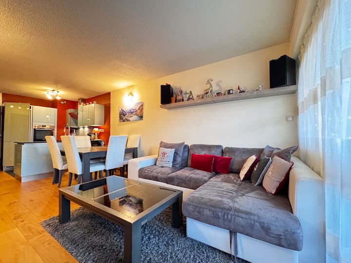 Appart Cosy Au Pied Des Pistes - Megève