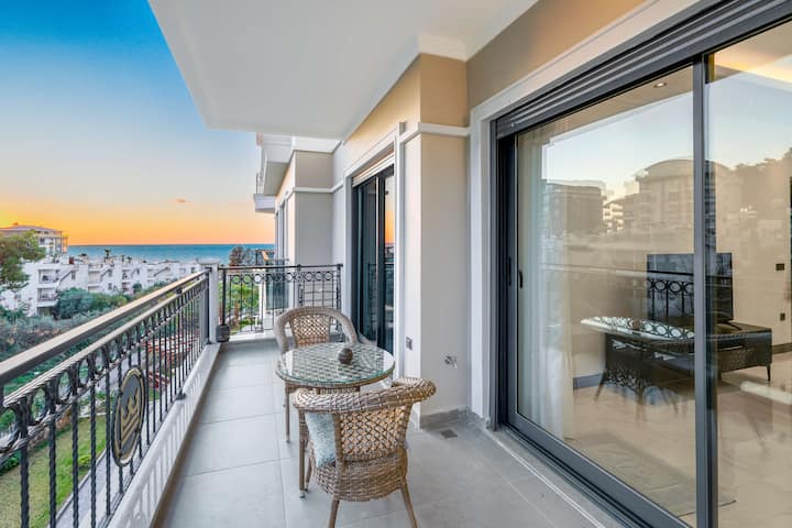 Kargıcakta Lüks 1 Yatak Odalı Geniş Daire - Mahmutlar