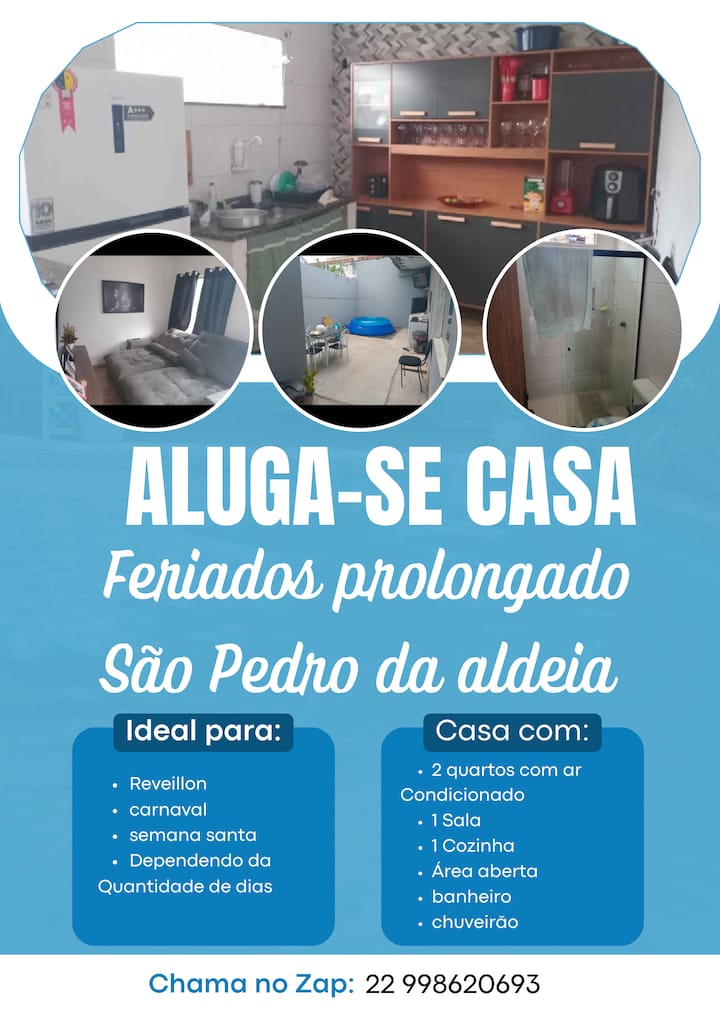 Casa Pra Temporada - Cabo Frio