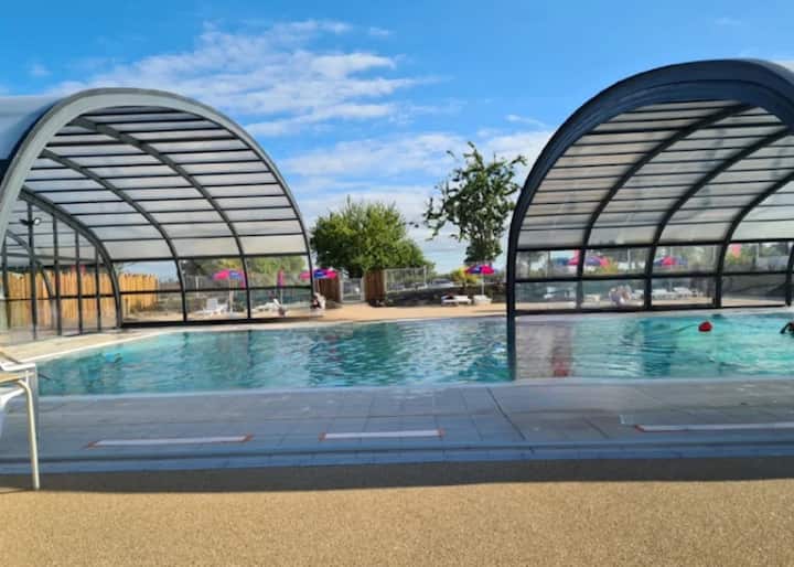 Location Mobil-home
 4/6 Personnes - Litteau