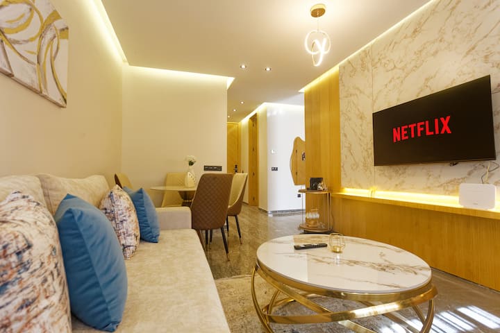 Luxury 2br Apartment Near Gueliz Netflix Fast Wifi - Marrakech