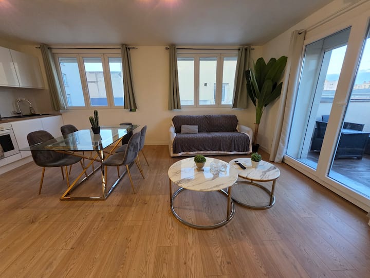 Appartement Neuf Parking Terrasse Proche Gare - Valence