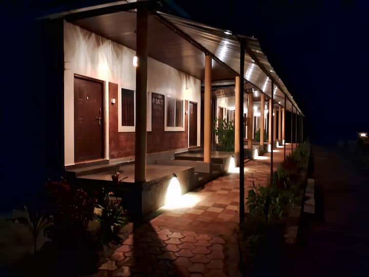 Cozinn B128 - 3 Family Rooms | Beachside Stay - Gokarna