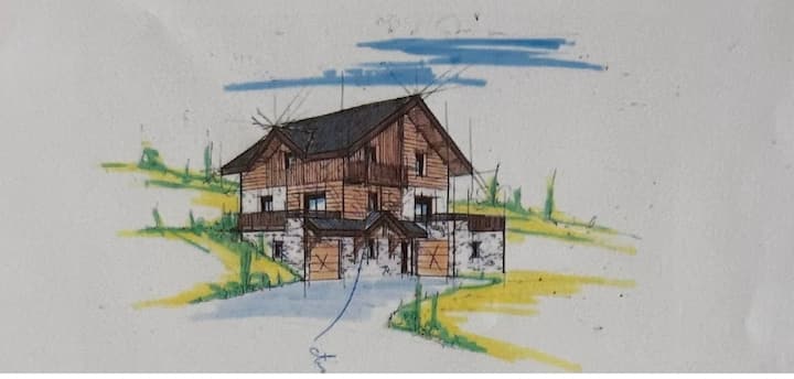 Chalet Skis Aux Pieds 10/12p 5 Chambres - Fontcouverte-la Toussuire