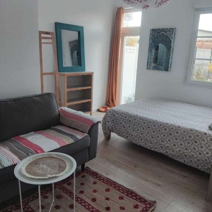 Grande Chambre Côté Jardin - Saint-Nazaire