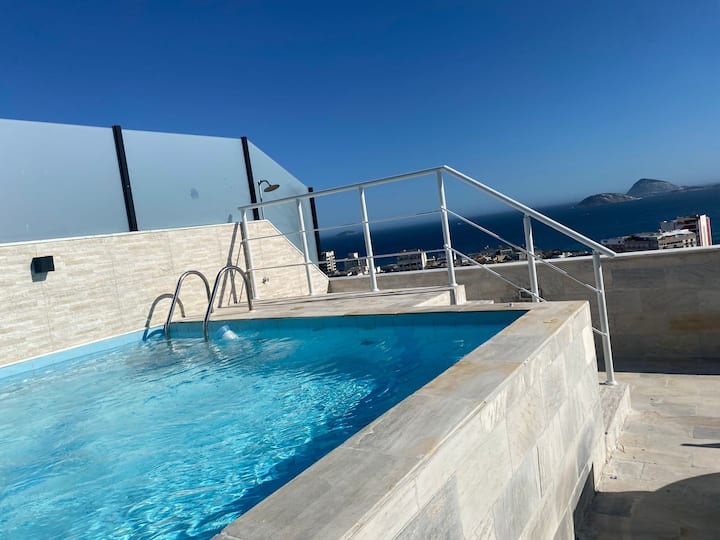 Penthouse Avec Piscine Et Vue Panoramique - イパネマ