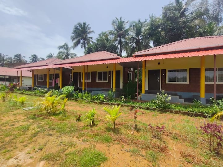 Cozinn B128 - 3 Family Rooms | Beachside Stay - Gokarna