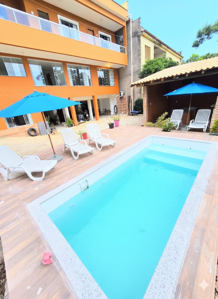 Linda Casa 3q Enseada Azul Piscina, ÁRea De Lazer - Guarapari