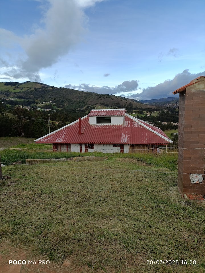 Cabaña Con Espectacular Vista A Las Rocas - Suesca