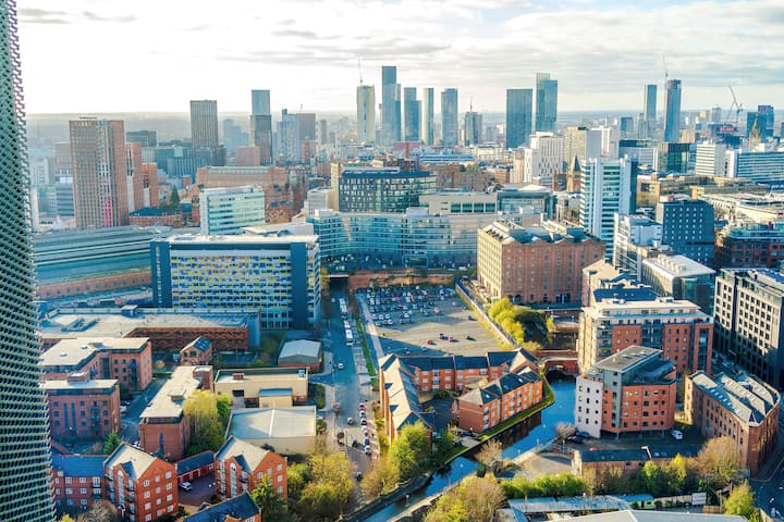 Skyline Apartment With Thermal Spa - Manchester
