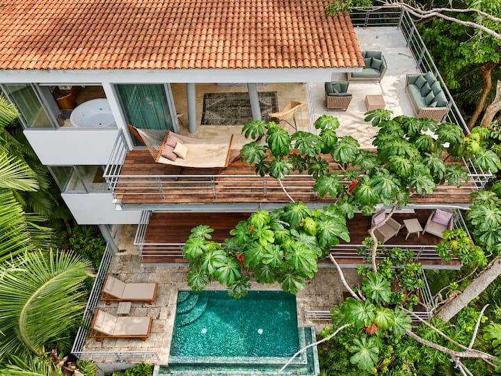 Ocean View Villa Private Pool & Jacuzzi In Amapas - Puerto Vallarta