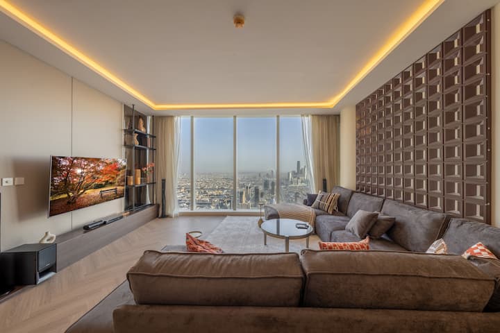60floor Luxury Appt|hot Tub|hockeytable Kafd View - Riyadh