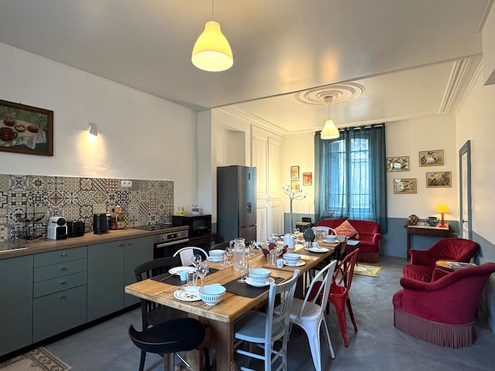 Maison De Maître •4 Suites•jardin•centre Livarot - Normandía