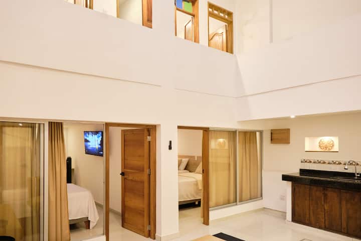 S4 - Duplex/piso1/a20minboulevart/ac/parking* - カリ