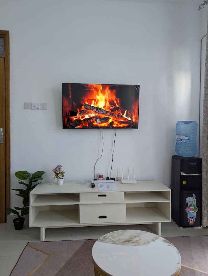 1br/hotshowr/5 Min Driv 2reef Hotel Nearquick Mat - Mombasa