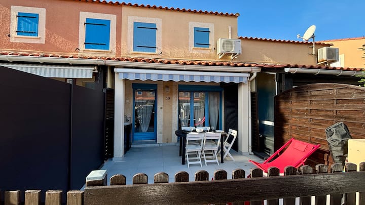 Maison Plage 5 Pers • Clim • Parking • Terrasse - Frontignan