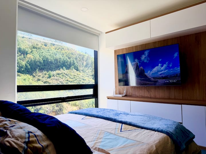 Vista Cerros • Wifi 900 Mb • Loft - La Calera, Colombia