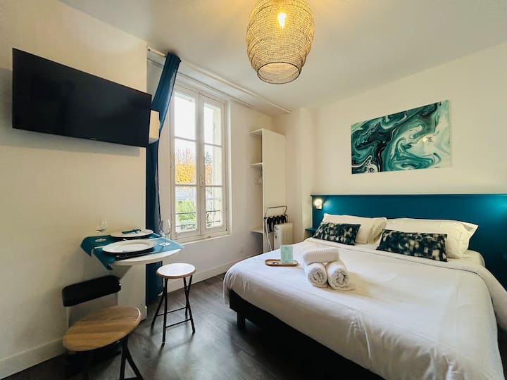 Casa Saint Joseph - Studio Premium Bleu - Angers