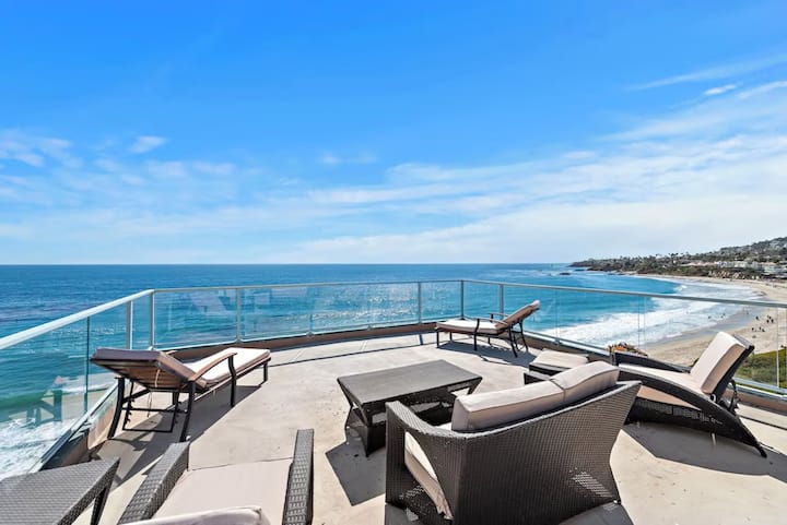 Oceanfront House - Private Steps To The Beach - Laguna Beach, CA