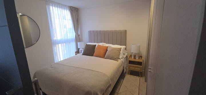 Elegante Y Acogedor 1d1b | Full | Lava/seca | Wifi - Chile