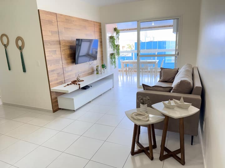 Vista Para O Mar • 3 Quartos • Piscina • Lazer - Bertioga