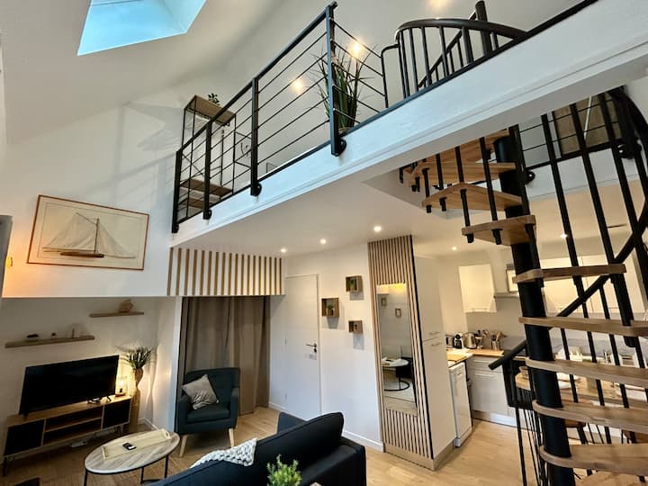 Appartement Cosy Duplex Dans Résidence - Ouistreham